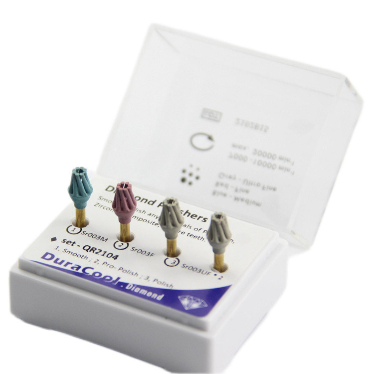 QR2104 Dental RA Diamond Polishers Kit for Composite Polish Diamond ...