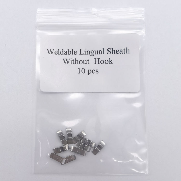 Orthodontic Cast Lingual Sheath Without Hook Dental Accessories Buccal ...