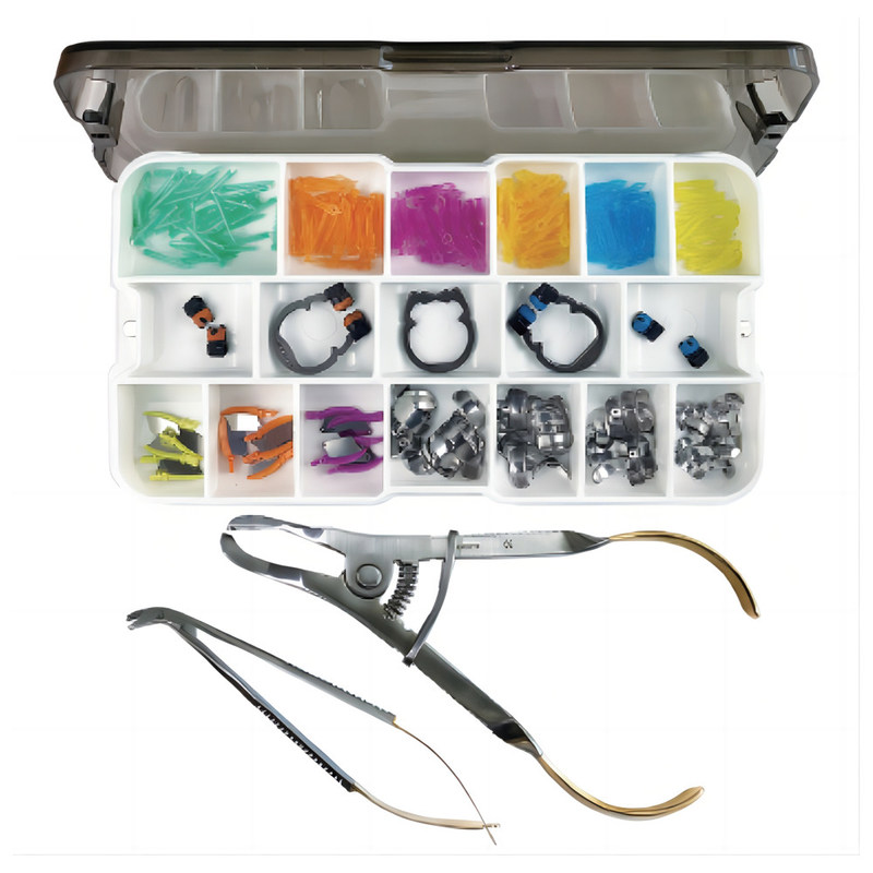 Orthodontic Material Autoclavable Dental Matrix Bands Kit / dental kit ...