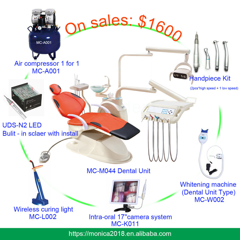 3 Memory Settings Luxurious Dental Chair Set / Dental Unit Set M044