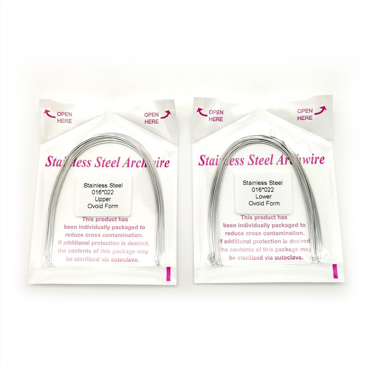 Dental Orthodontic Stainless Steel Round Rectangular Wire Orthodontic Wire