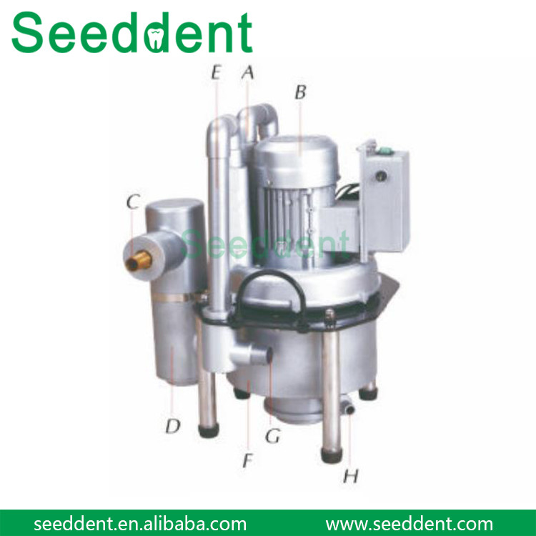 Dental Suction Unit / Vacuum compress one for two unit