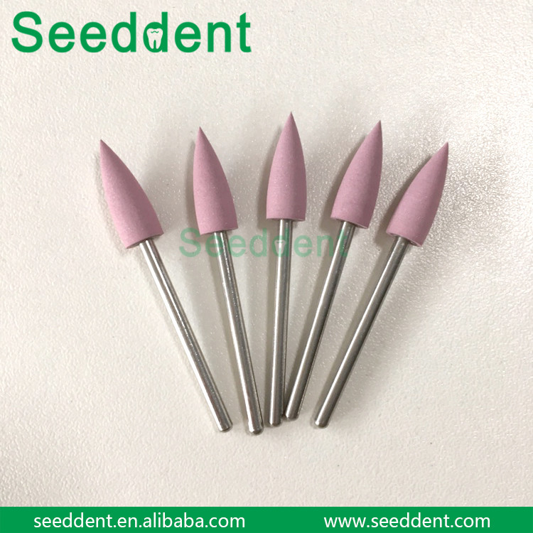 Dental Rubber Polishing Burs / Silicone Rubber Bur / dental burs