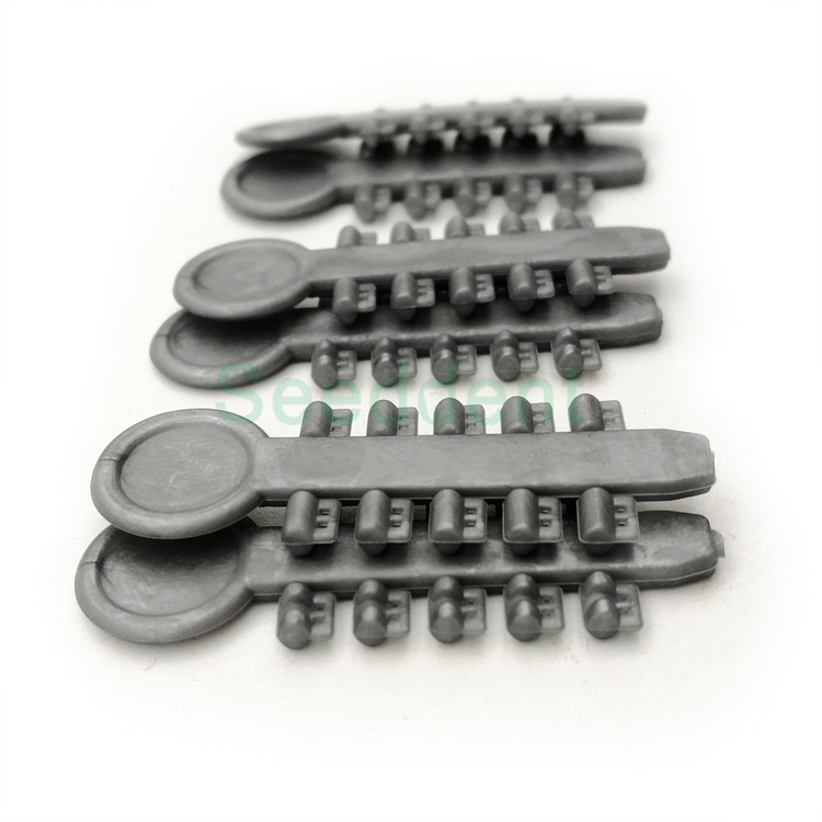Orthodontic Elastic Rotation Wedges / Dental Bracket Clear / Grey ...